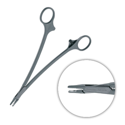 KOCHER forceps, curved (for IUD removal), disposable, sterile ...